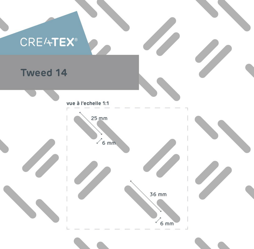 CREATEX Tweed 14 BV13 - Siniat France