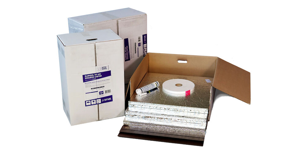 SLIMISOL 40 mm MUR CARTON - Siniat France